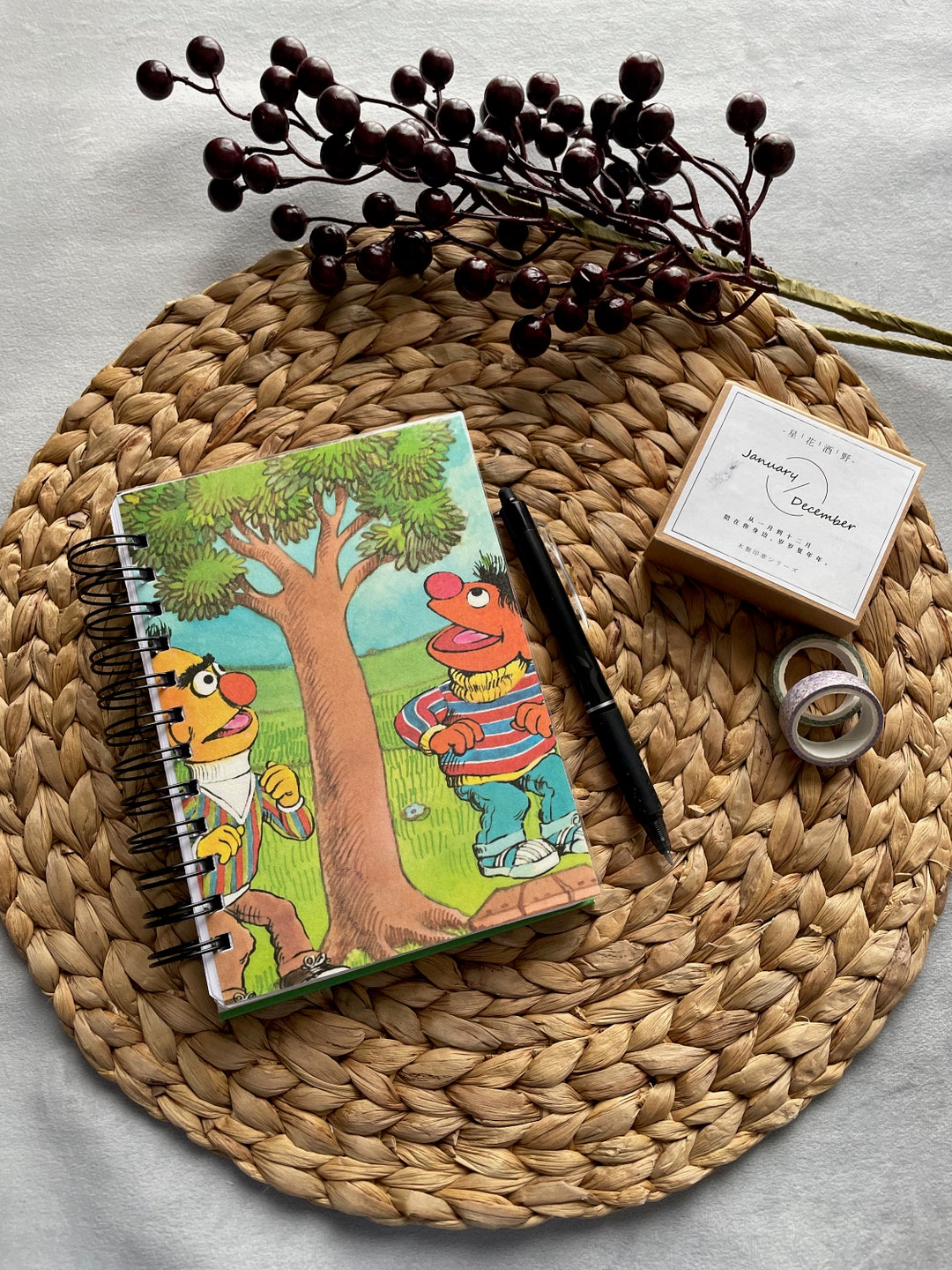 Vintage Childrens Characters Repurpose Notebook/ Recycled Children Book ...