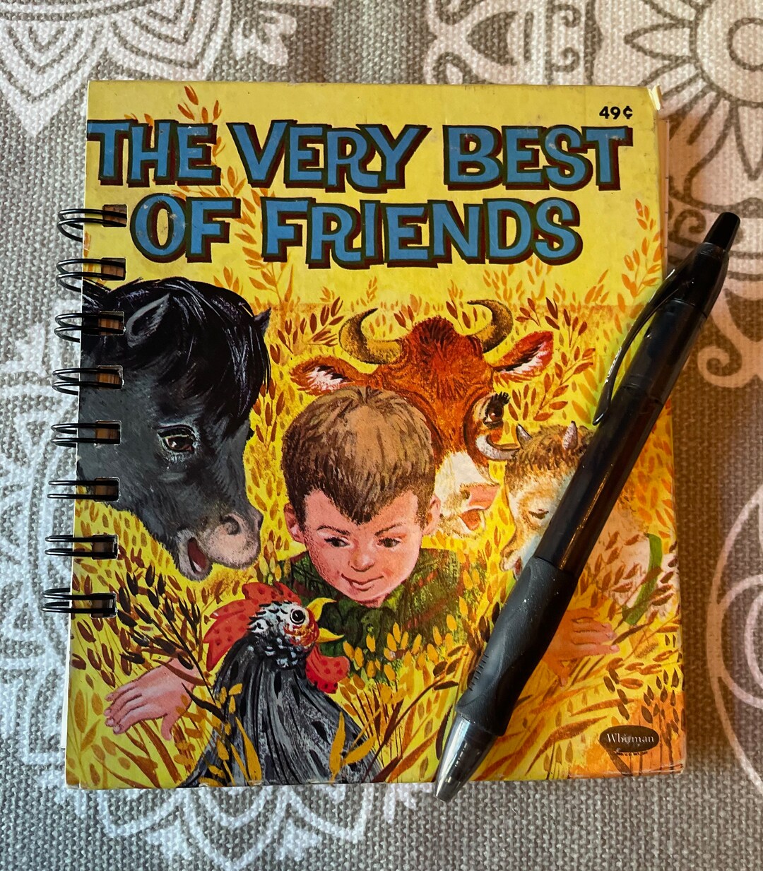 The Very Best of Friends Tell-a-tale Books,up-cycled Junk Journal ...