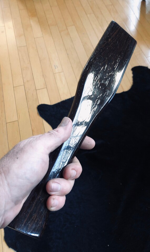 Wenge Black BDSM Spanking Paddle Heavy Paddle - Etsy