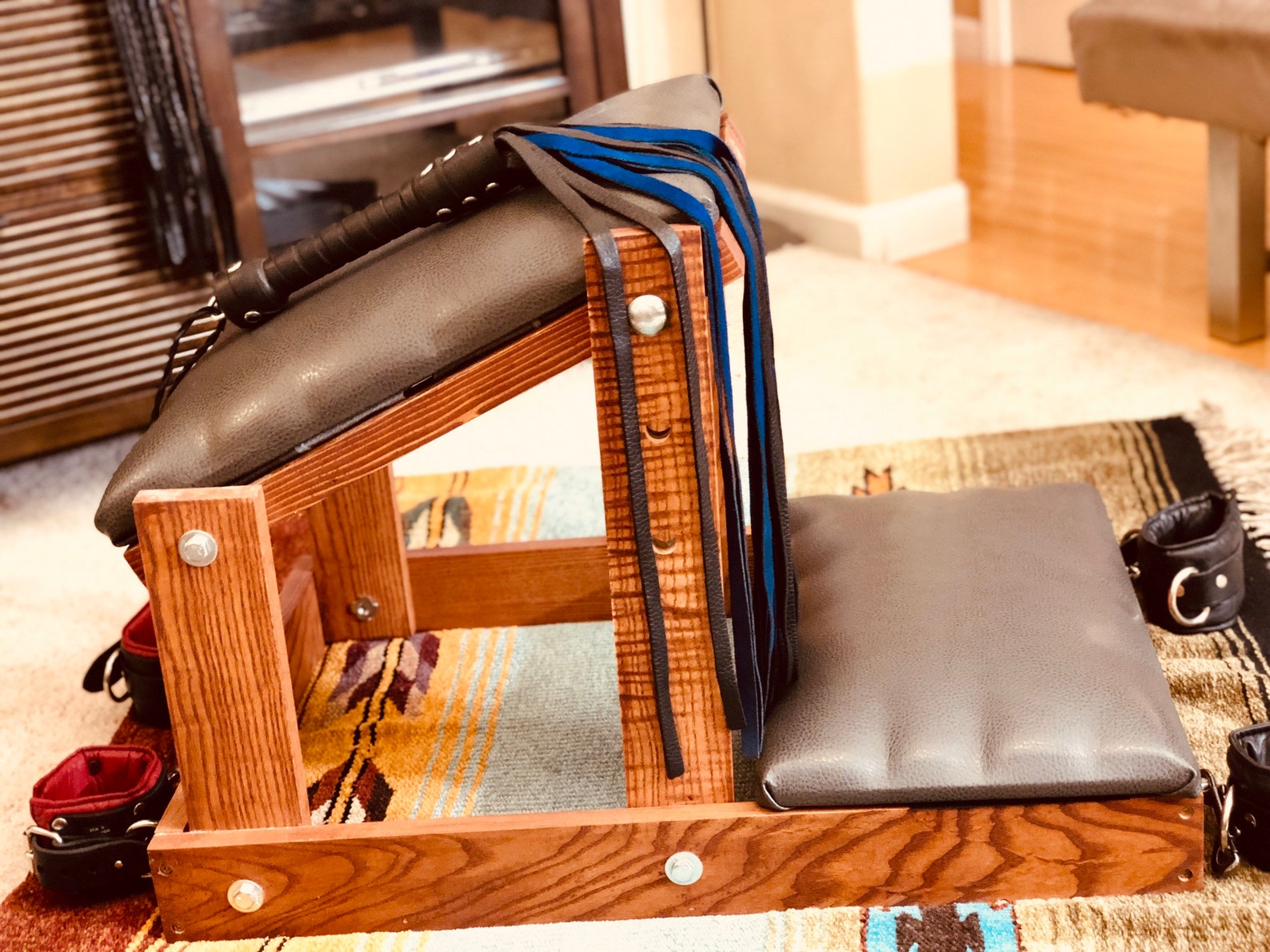 Special Hardwood Edition Deluxe Kneeler / BDSM Spanking Bench - Etsy