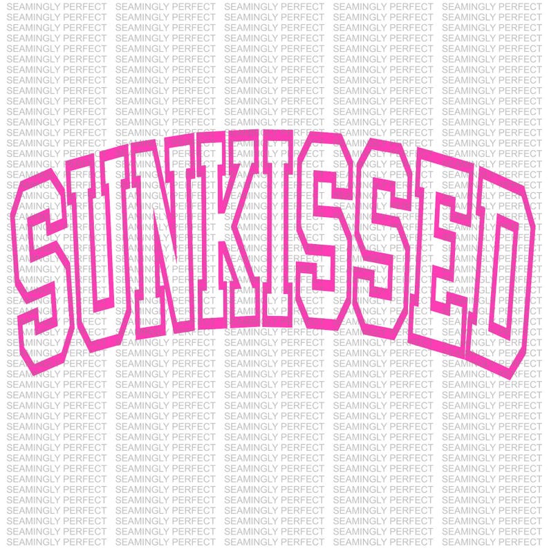 Sunkissed PNG, Summer PNG - Etsy