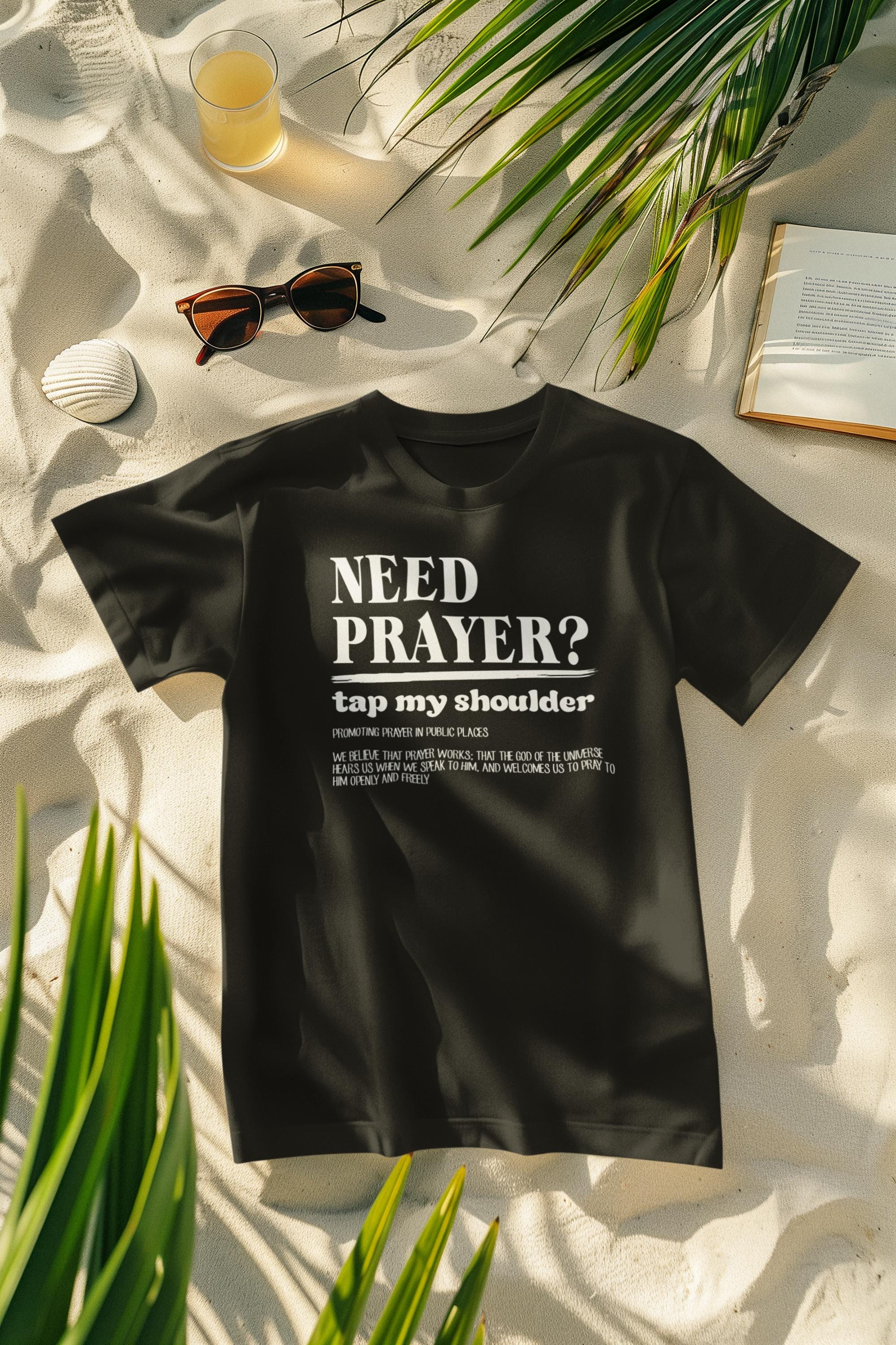 Need Prayer? Tap My Shoulder PNG - Etsy