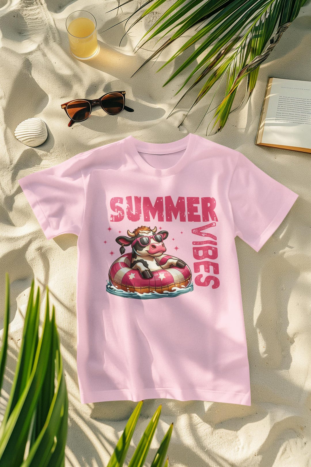 Summer Vibes Heifer PNG, Heifer Float PNG - Etsy