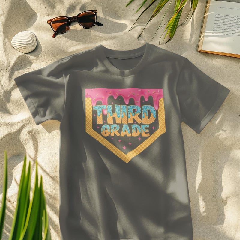 Third Grade Drip Shirt - Etsy