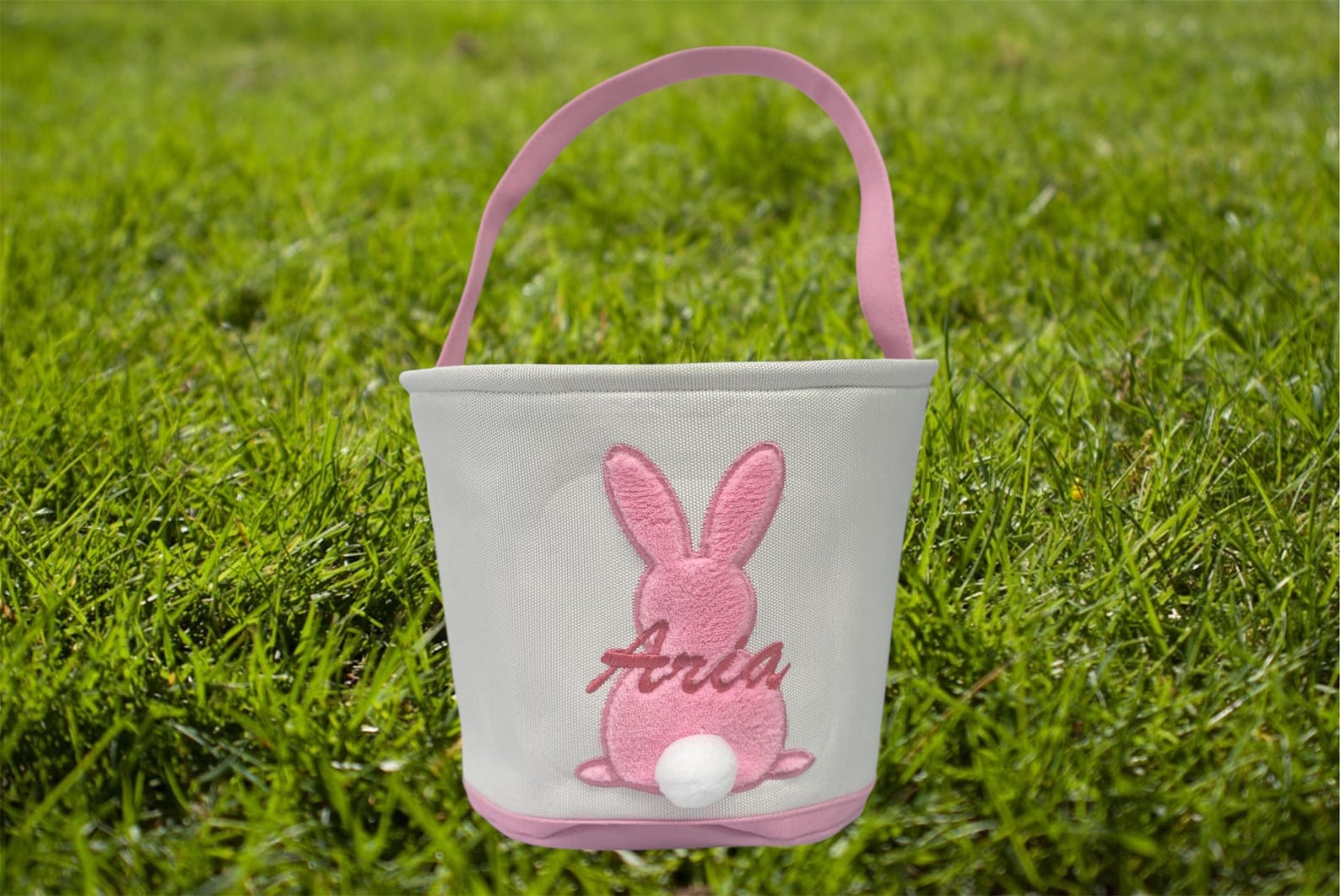 Custom Embroidered Easter Baskets - Etsy