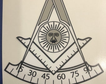 Masonic Past Master Decal - Etsy