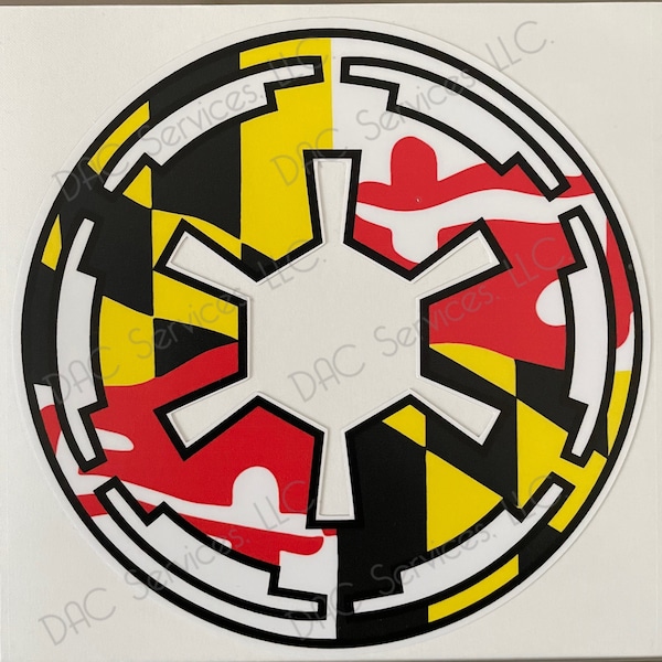 Galactic Empire Flag - Etsy