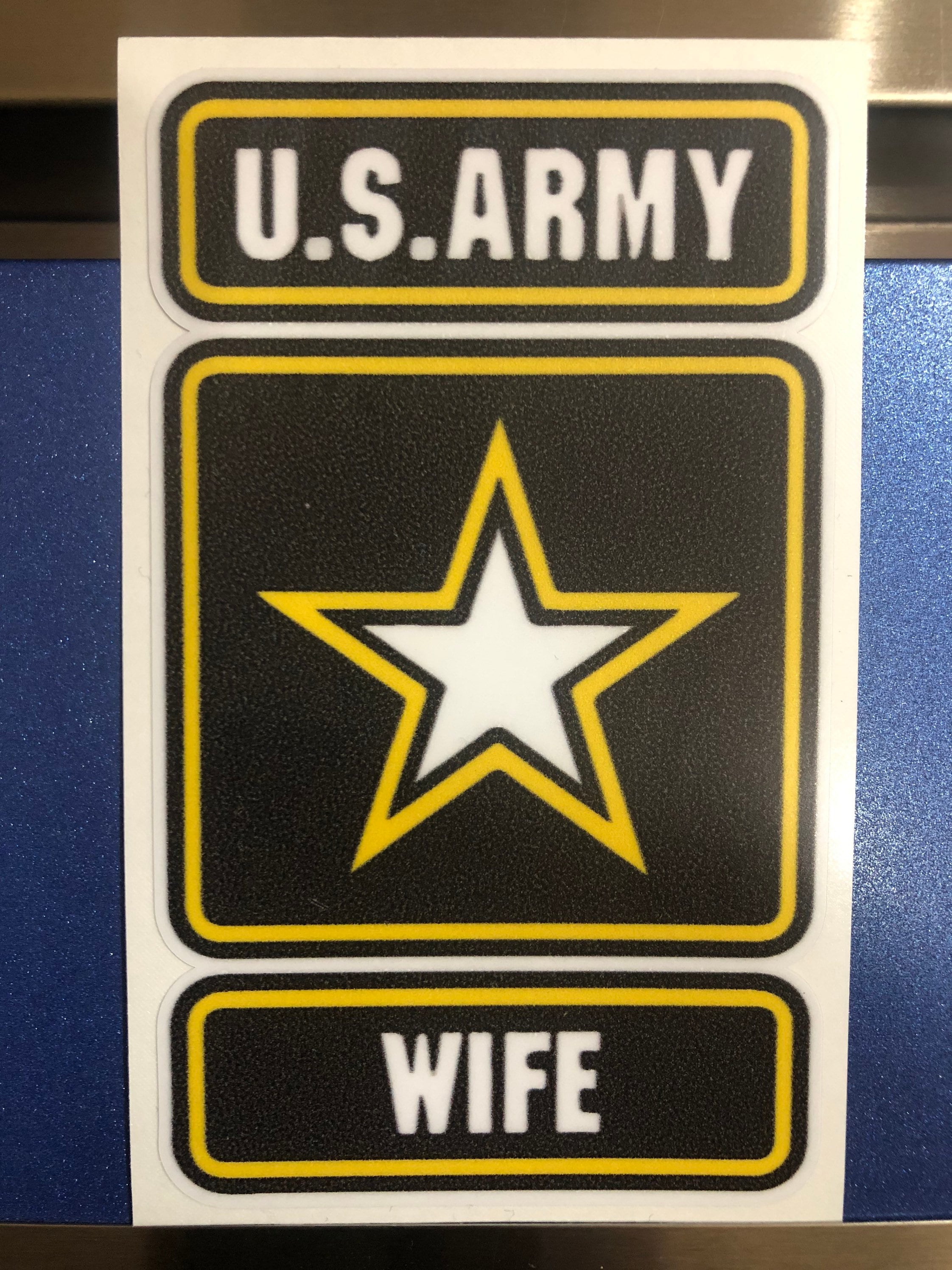 Army Wife Decal - Etsy