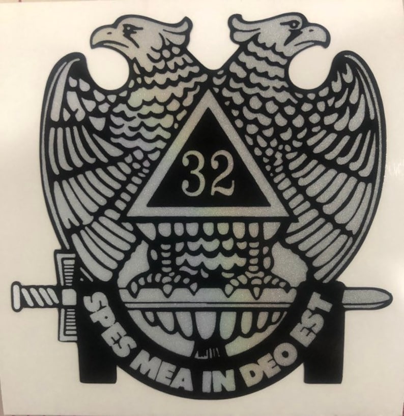 32 Degree Masonic Decal - Etsy