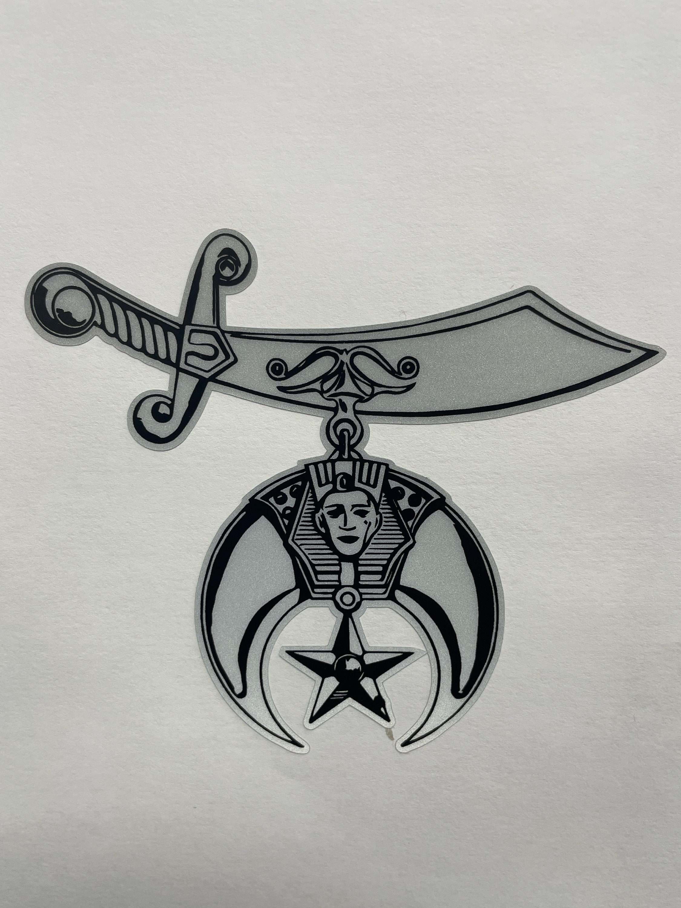Shriner’s Masonic Decal - Etsy