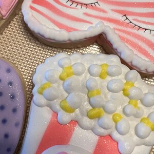 Sleepover Theme Cookies: Handmade Decorated Cookies - Etsy