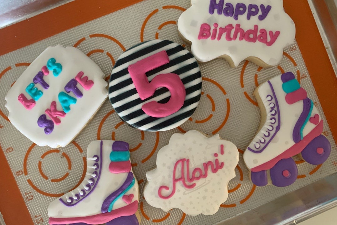 Rolling Skate Cookies - Etsy