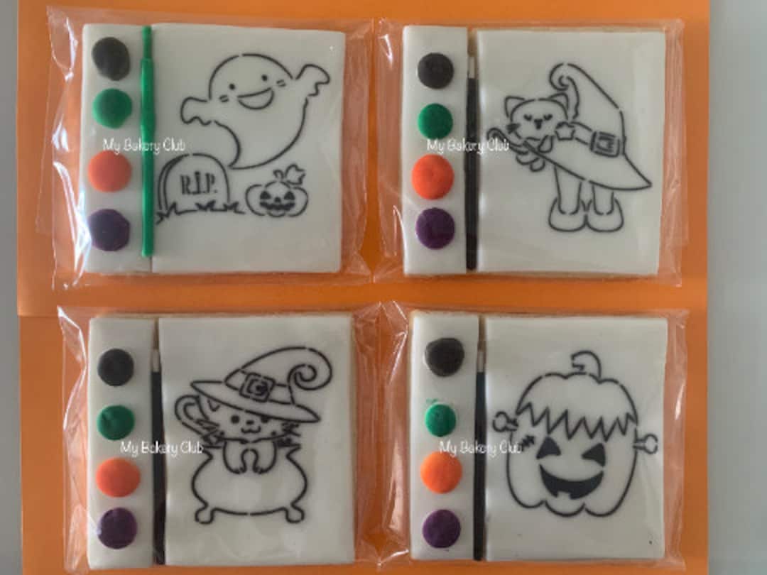 Halloween - Paint Your Own Cookie (PYO) - Etsy