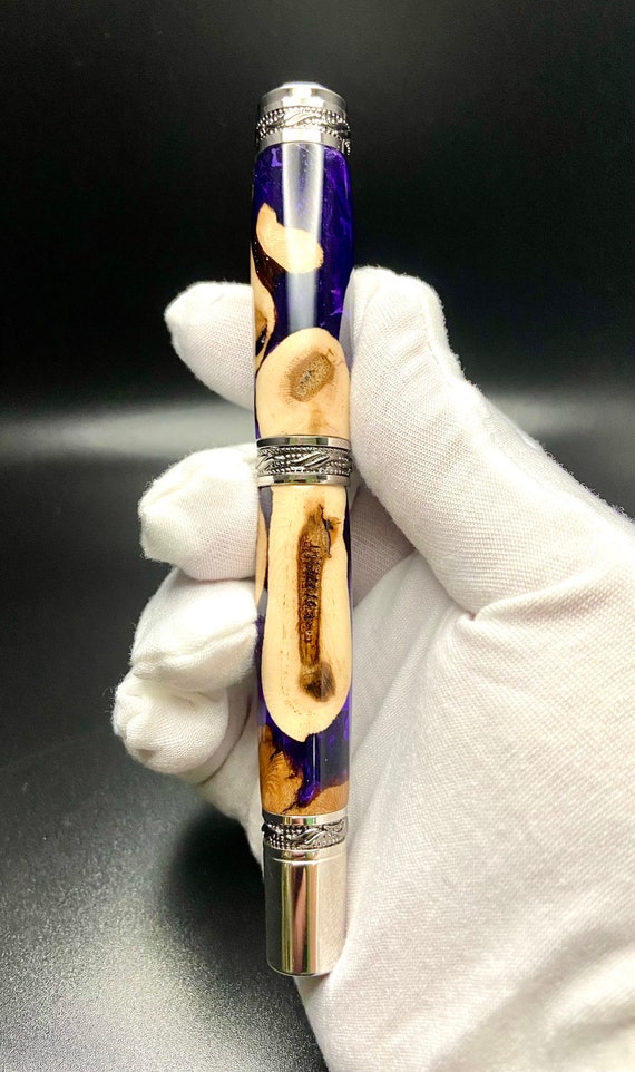 Handmade Grapevine and Epoxy Pen. Majestic Pen Kit With | Etsy