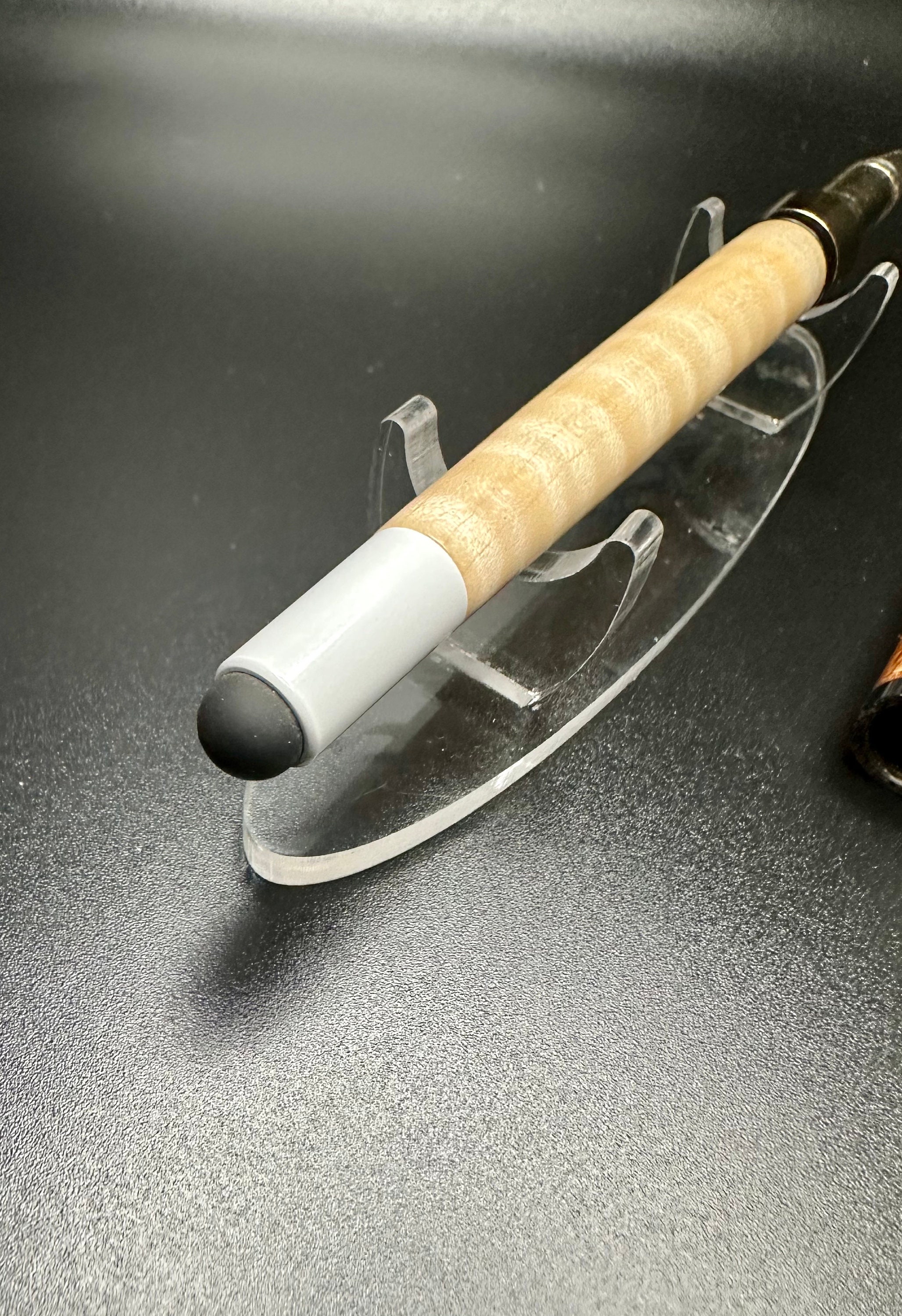 Handmade Pool Cue Pen. Gold Hardware Blonde Maple and Black - Etsy