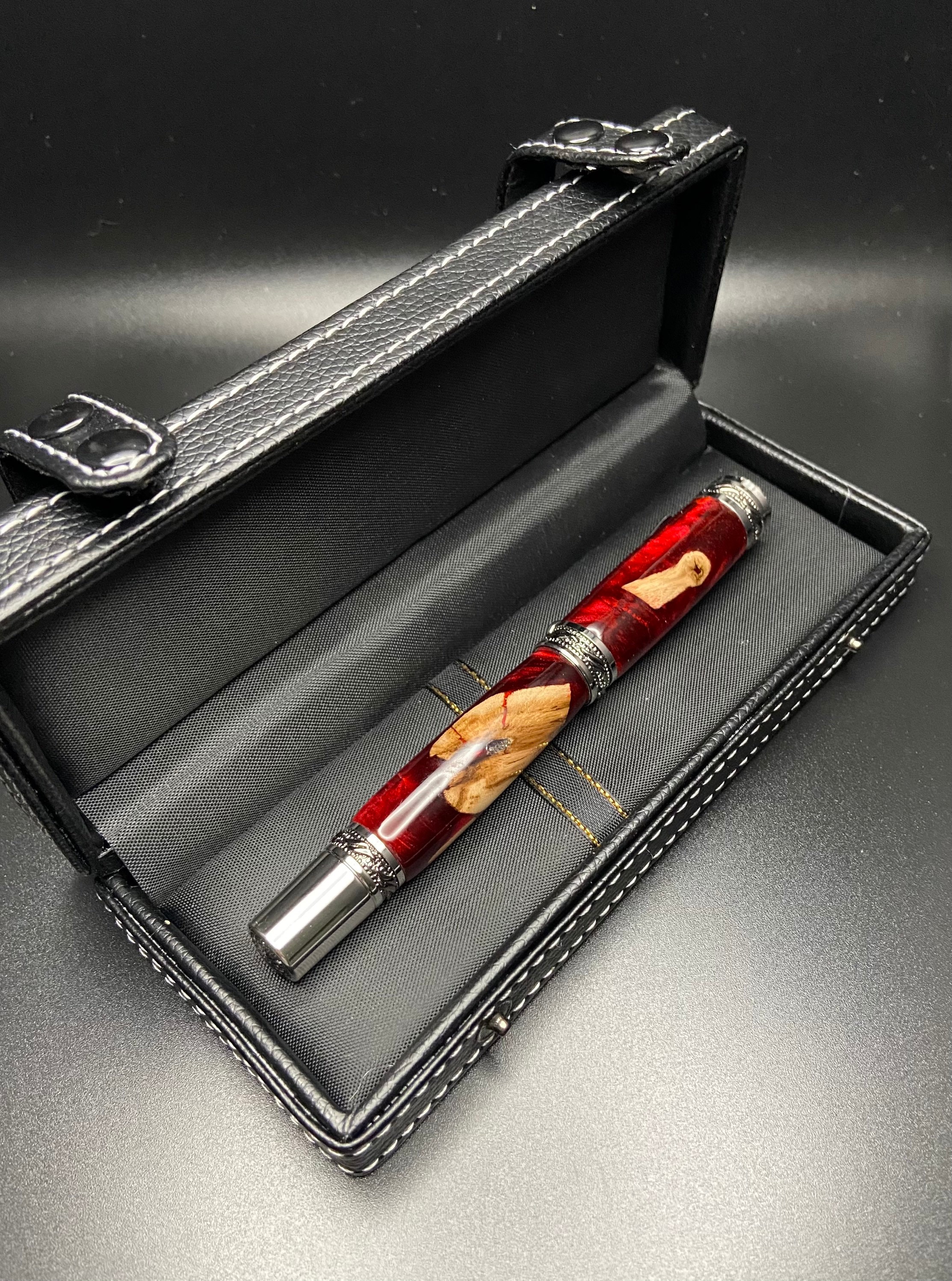 Handmade Grapevine and Epoxy Pen. Majestic Pen Kit With Swarovski ...