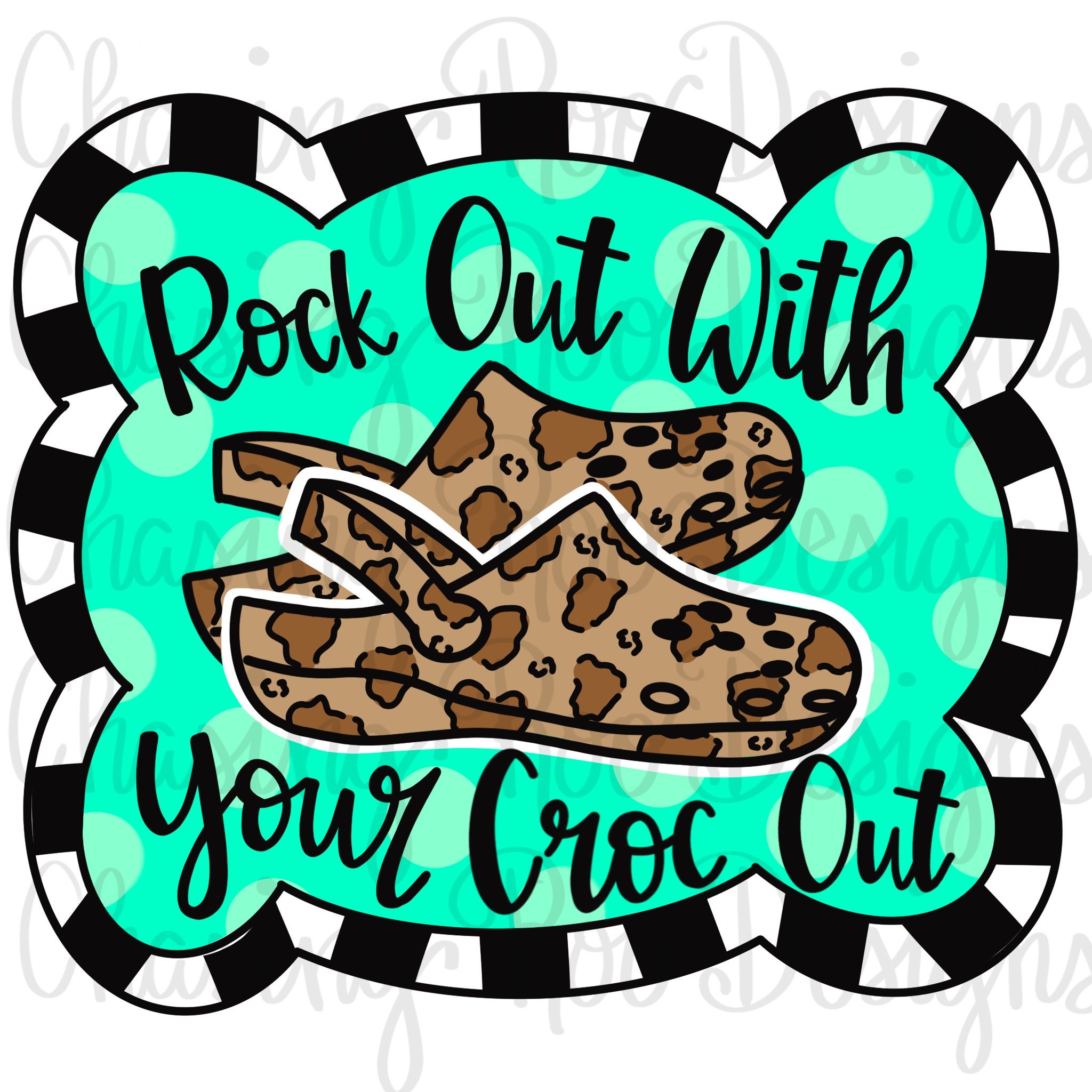 TEMPLATE Croc Inspired Door Hanger Funny Door Hanger - Etsy New Zealand