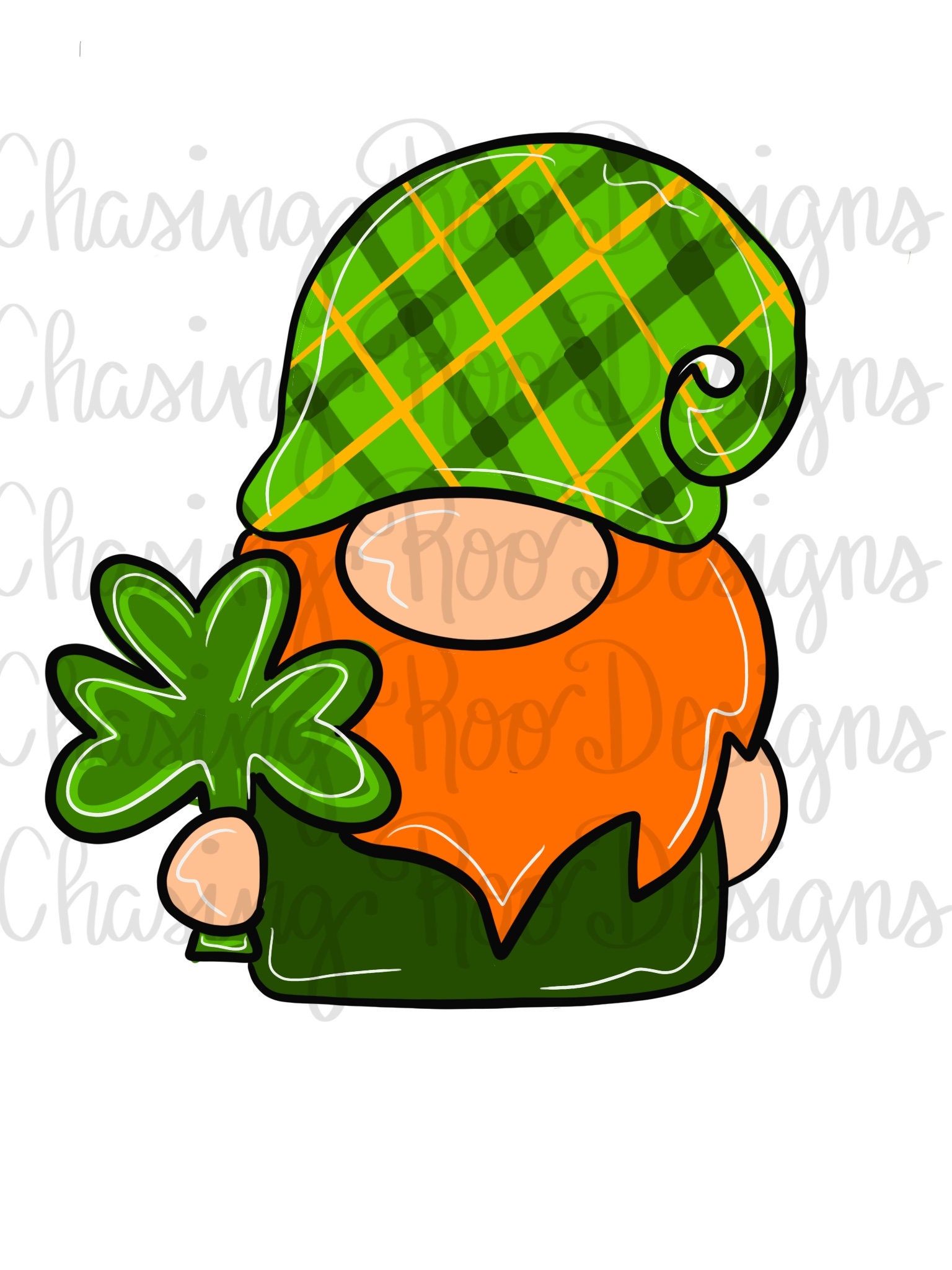 TEMPLATE Leprechaun St. Patricks Day Gnome - Etsy