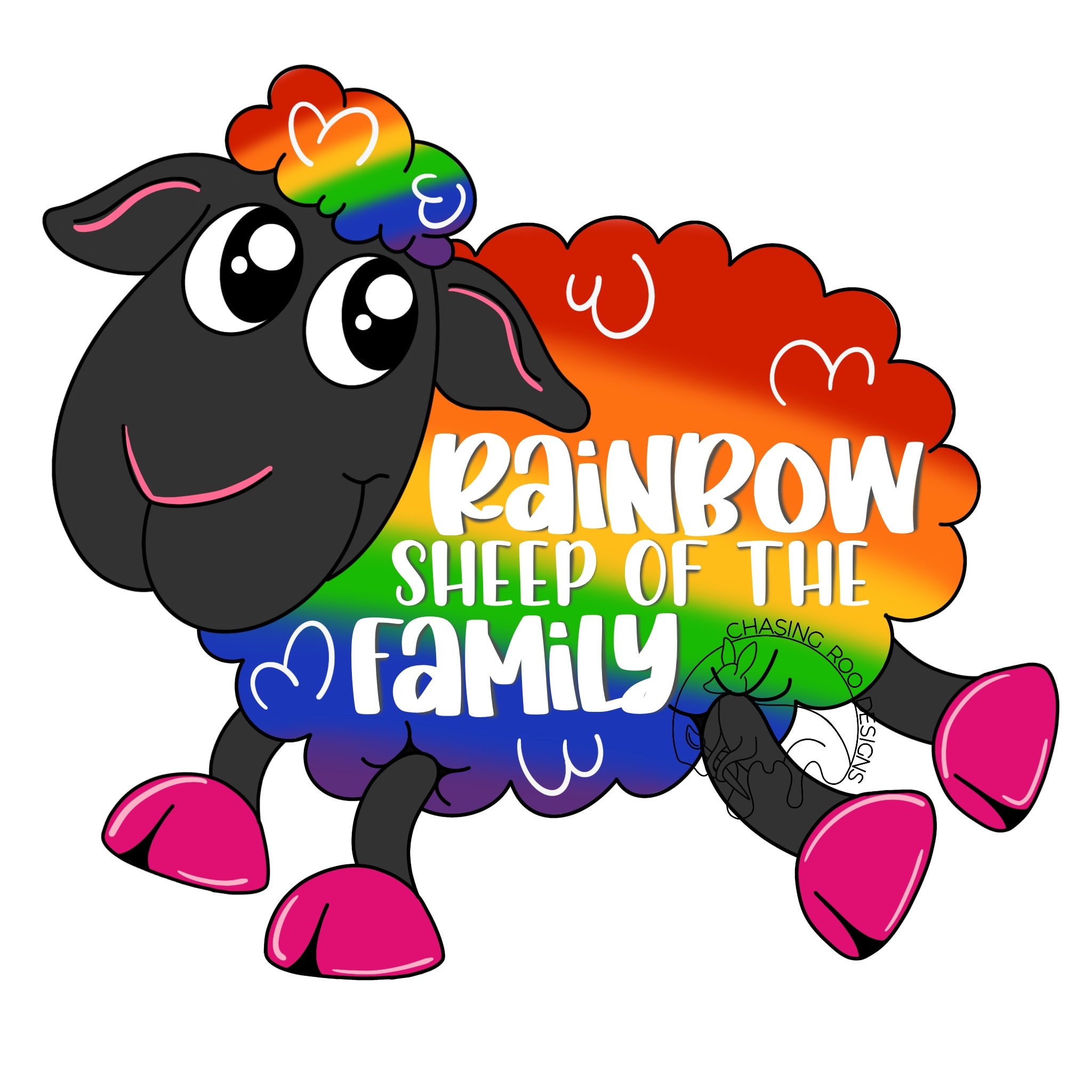 Rainbow Sheep Animation