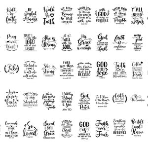 50 Christian Bible Quote Designs - Etsy