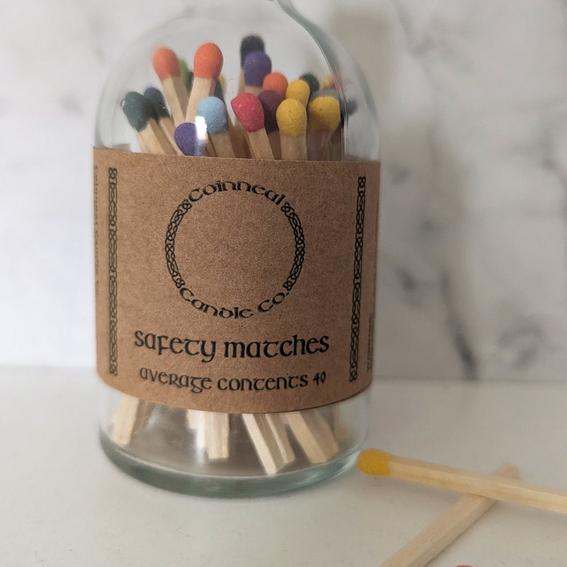 Coloured Matches - Etsy UK