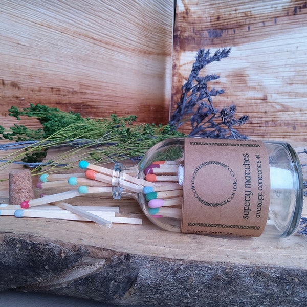 Coloured Matches - Etsy UK