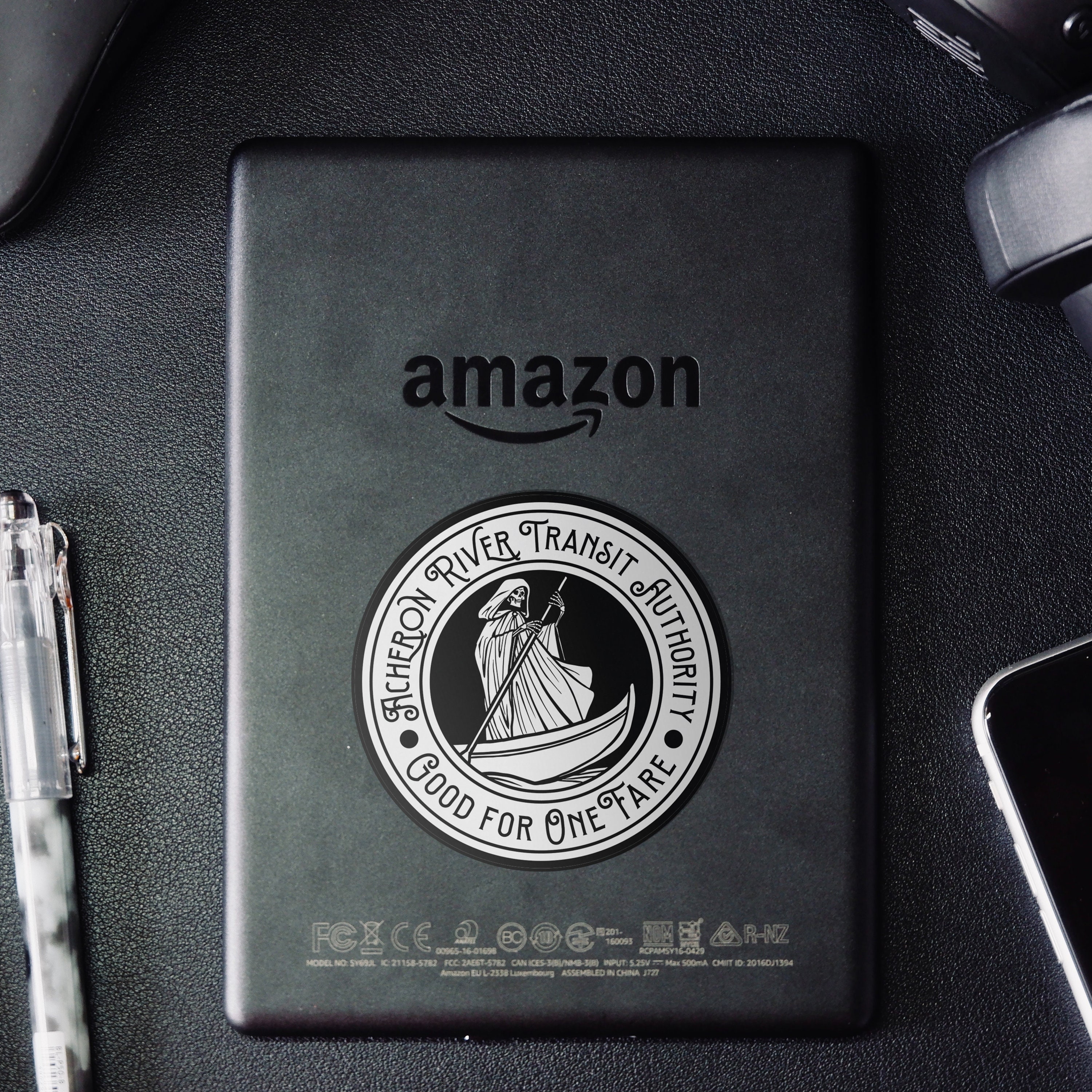 Underworld Transit Token Vinyl Sticker | Etsy