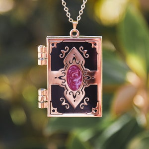 Witch's Spellbook Locket - Etsy