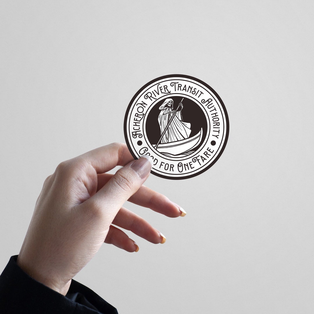 Underworld Transit Token Vinyl Sticker - Etsy