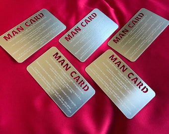 Man Card | Etsy