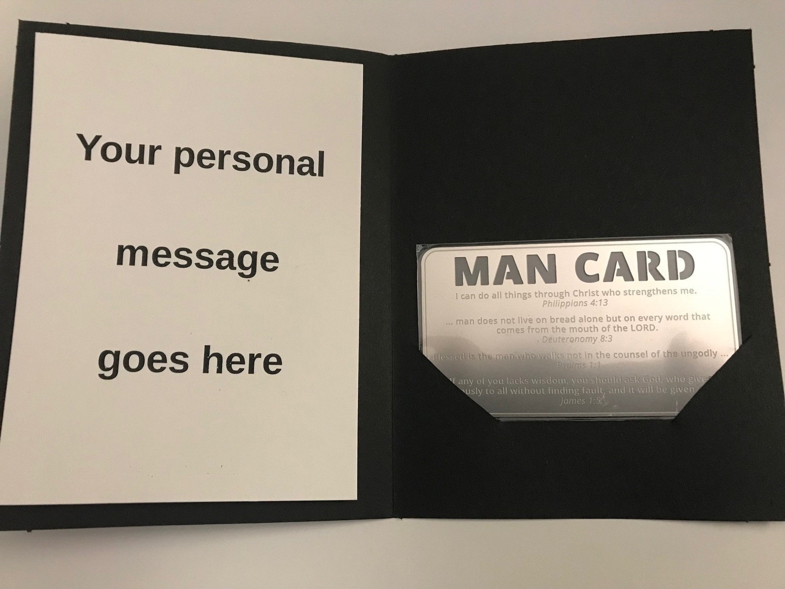 Man Card Individual Card - Etsy