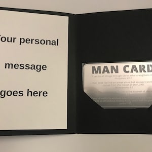 Man Card - Individual Card - Etsy