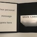 Man Card - Individual Card - Etsy