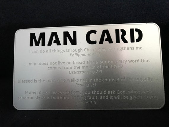Official Man Card