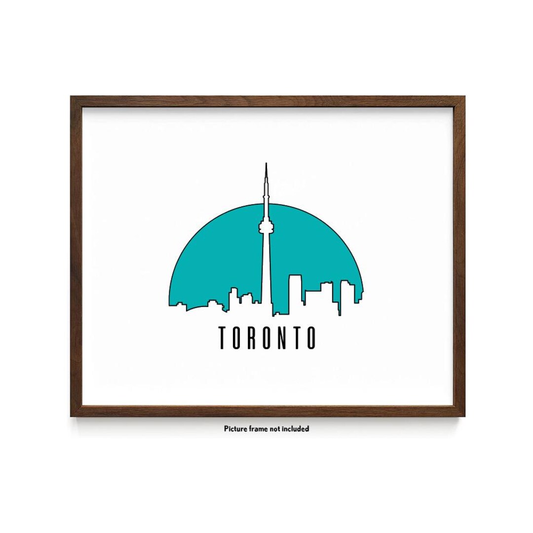 Simplified Toronto Skyline - Etsy
