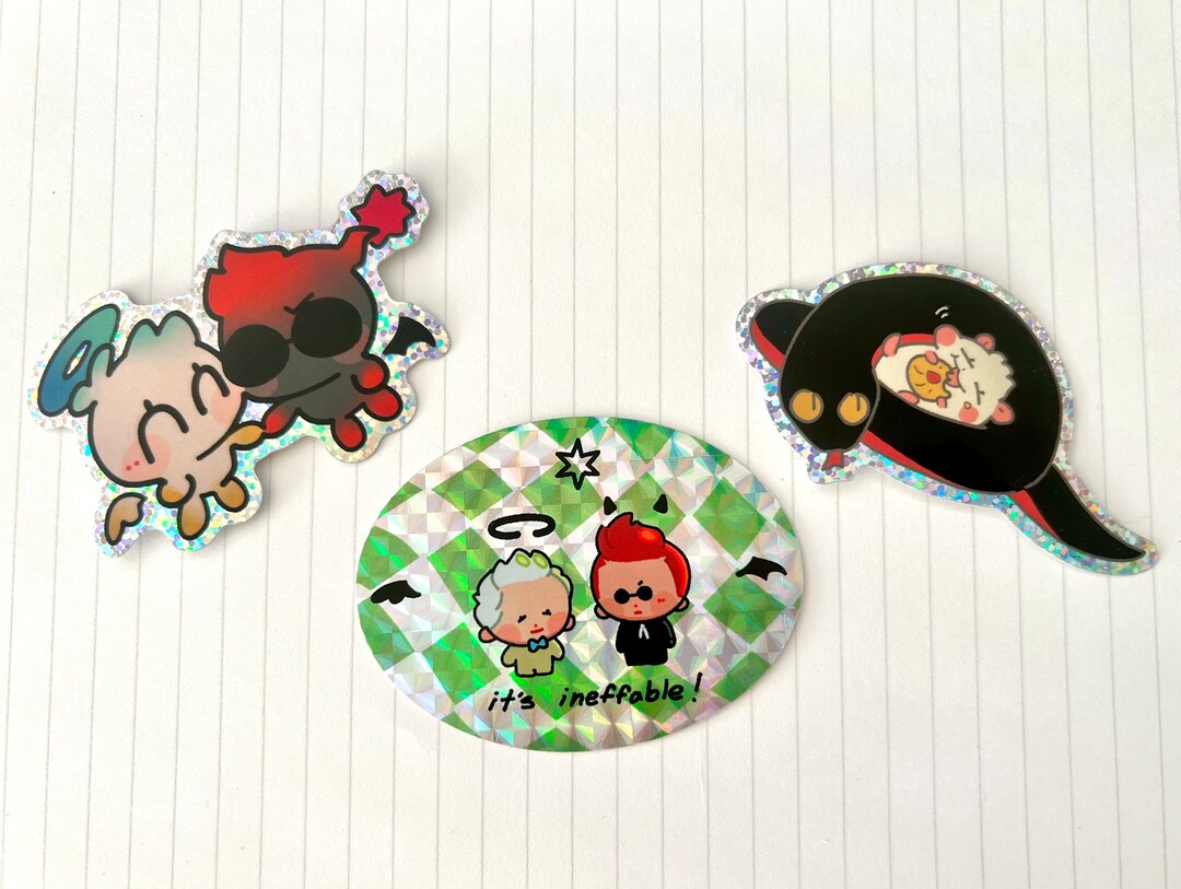 Good Omens Stickers - Etsy