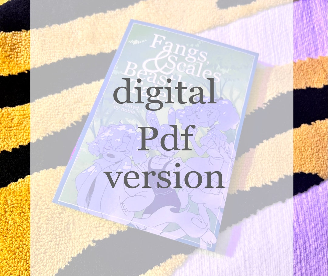 DIGITAL ONLY Fangs, Scales and Beastly Tales- Comic Anthology - Etsy