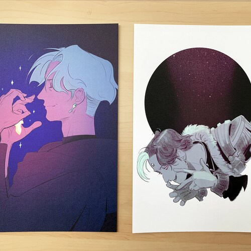 Aymeric and Estinien Mini Prints - Etsy