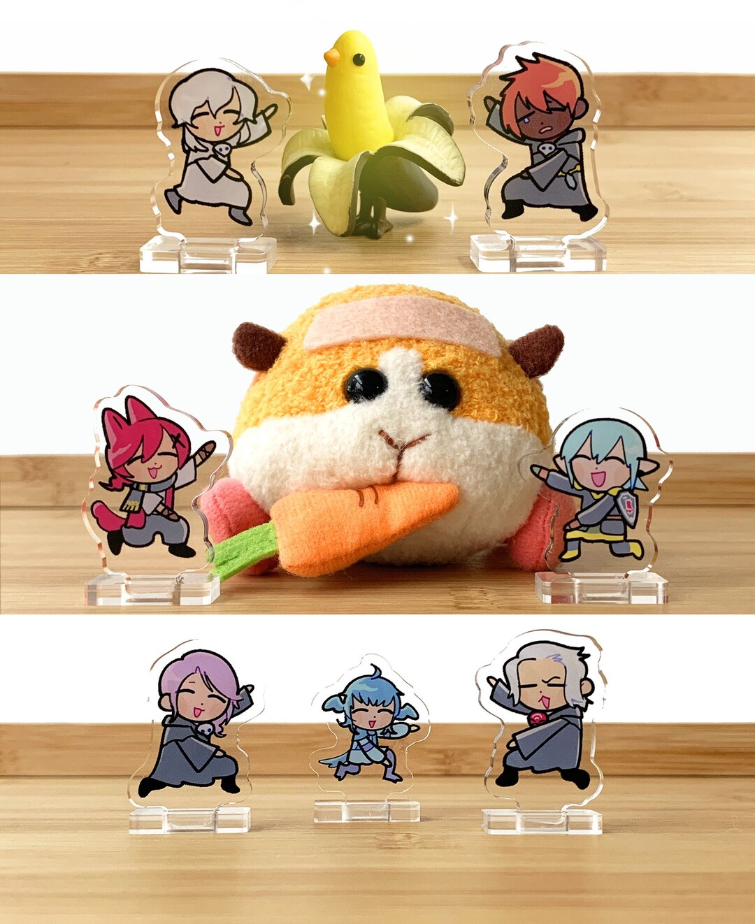 Showleft /showright Ffxiv Mini Stands - Etsy