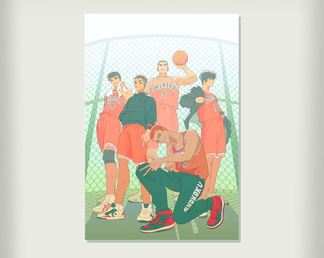 Slam Dunk Print - Etsy