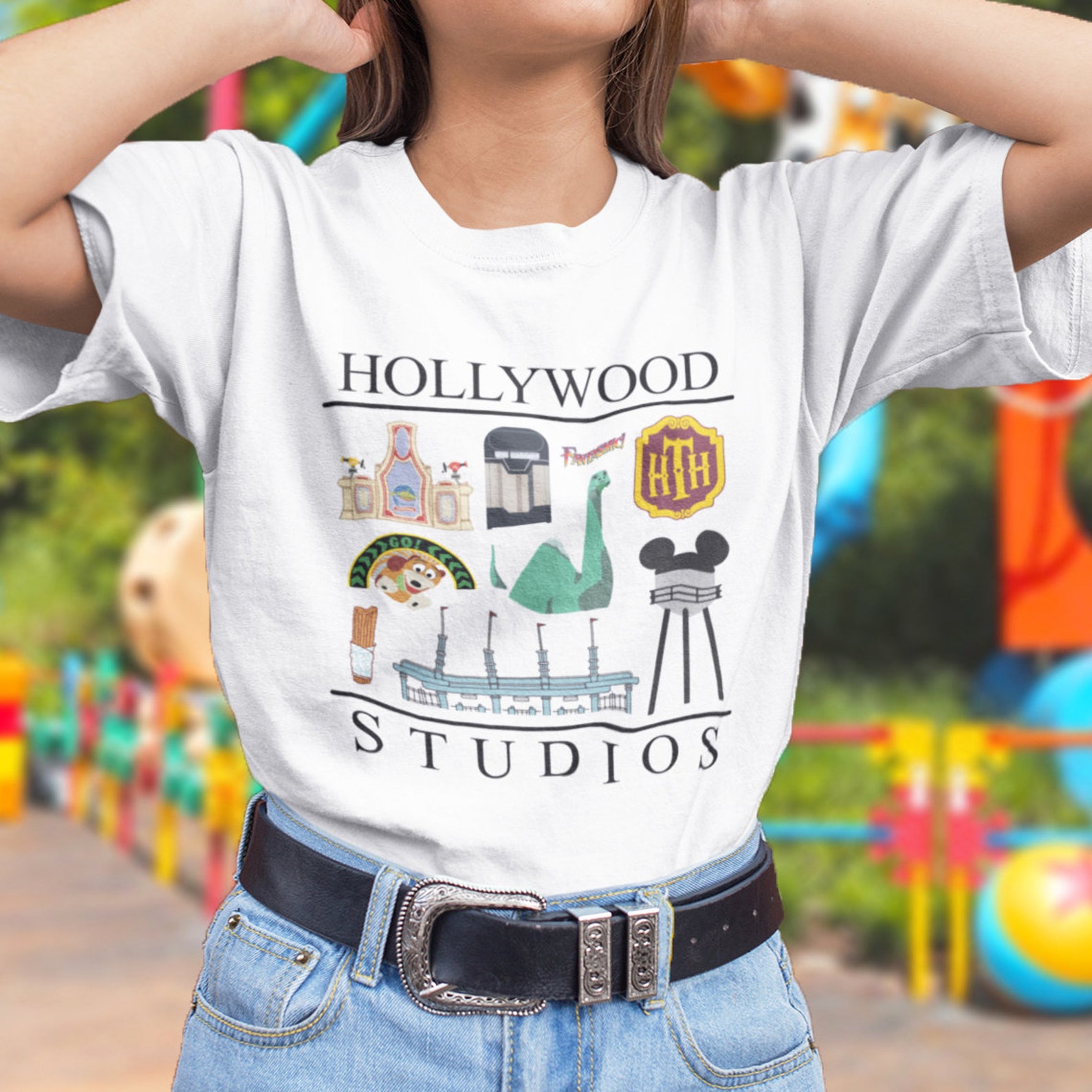Hollywood Studios Vintage Style T-shirt - Etsy