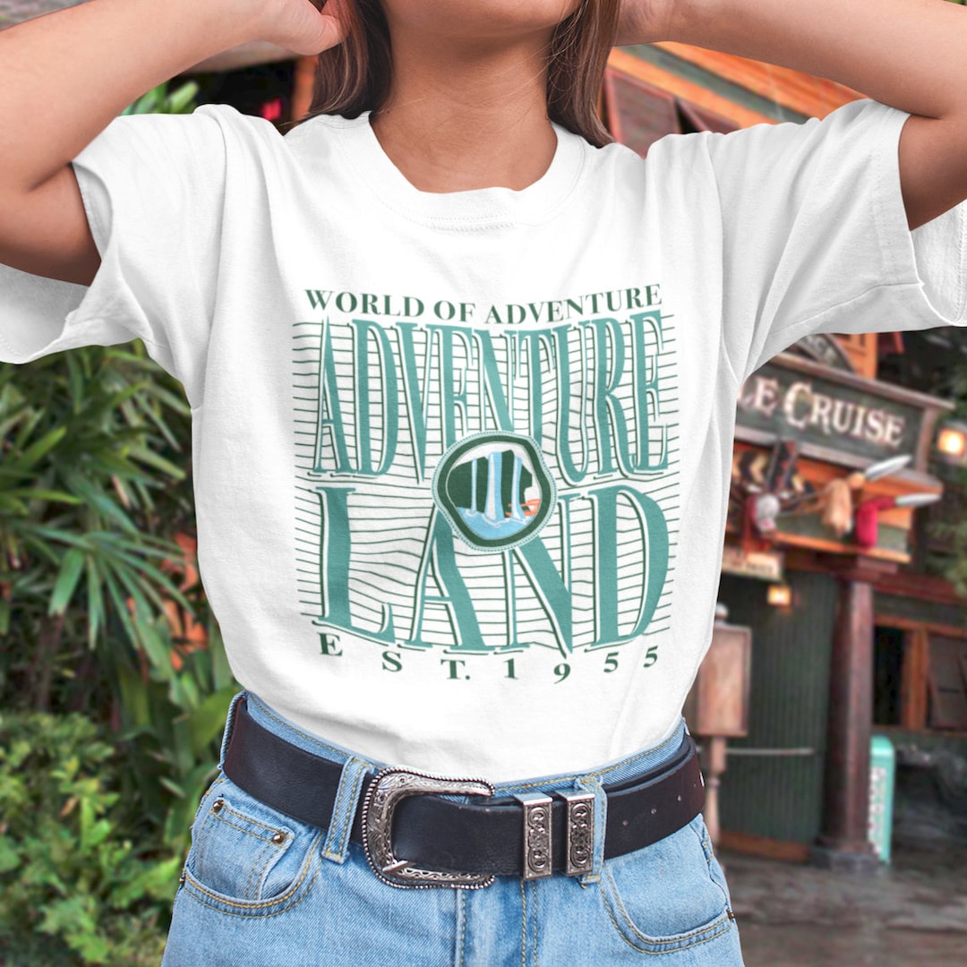 Adventureland University Style T-shirt - Etsy