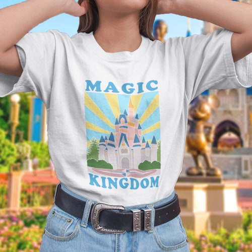 Magic Kingdom Retro 90's Style T-shirt - Etsy