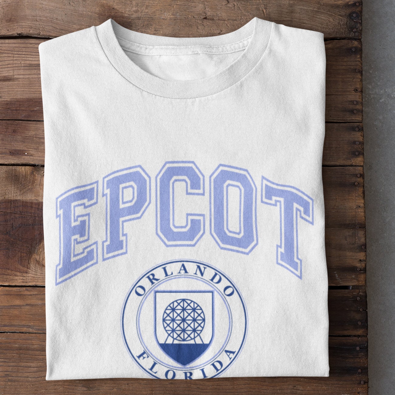 Epcot College Style T-shirt - Etsy