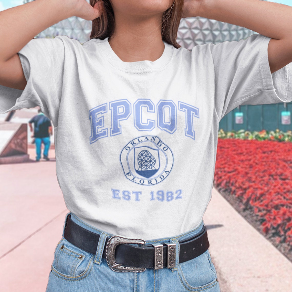 Epcot College Style T-shirt - Etsy