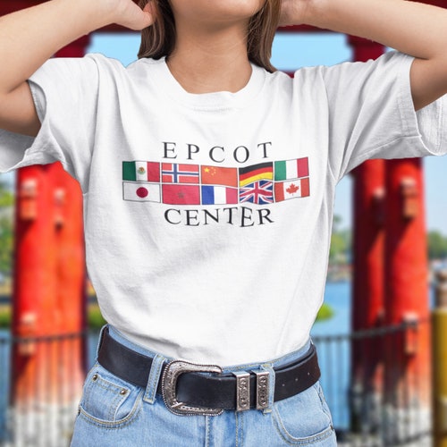 Epcot's World Showcase Polaroid T-shirt - Etsy