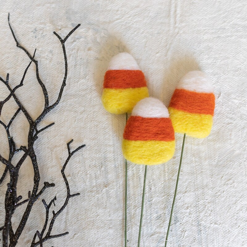 Candy Corn Picks - Etsy
