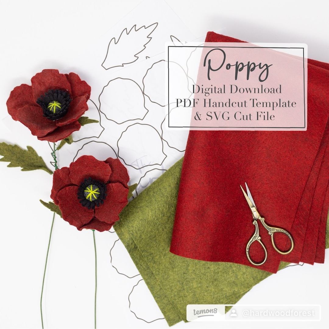 Poppy Digital Download DIY Package - Etsy