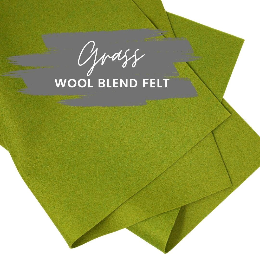 Grass Wool Blend Felt Sheets: Soft Craft Fabric for DIY Crafts - Etsy