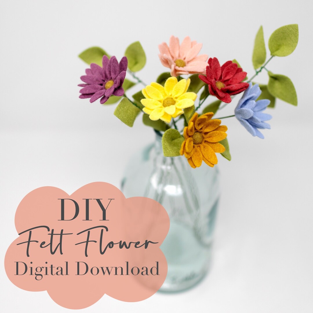 Rainbow Daisy Digital Download DIY Package - Etsy
